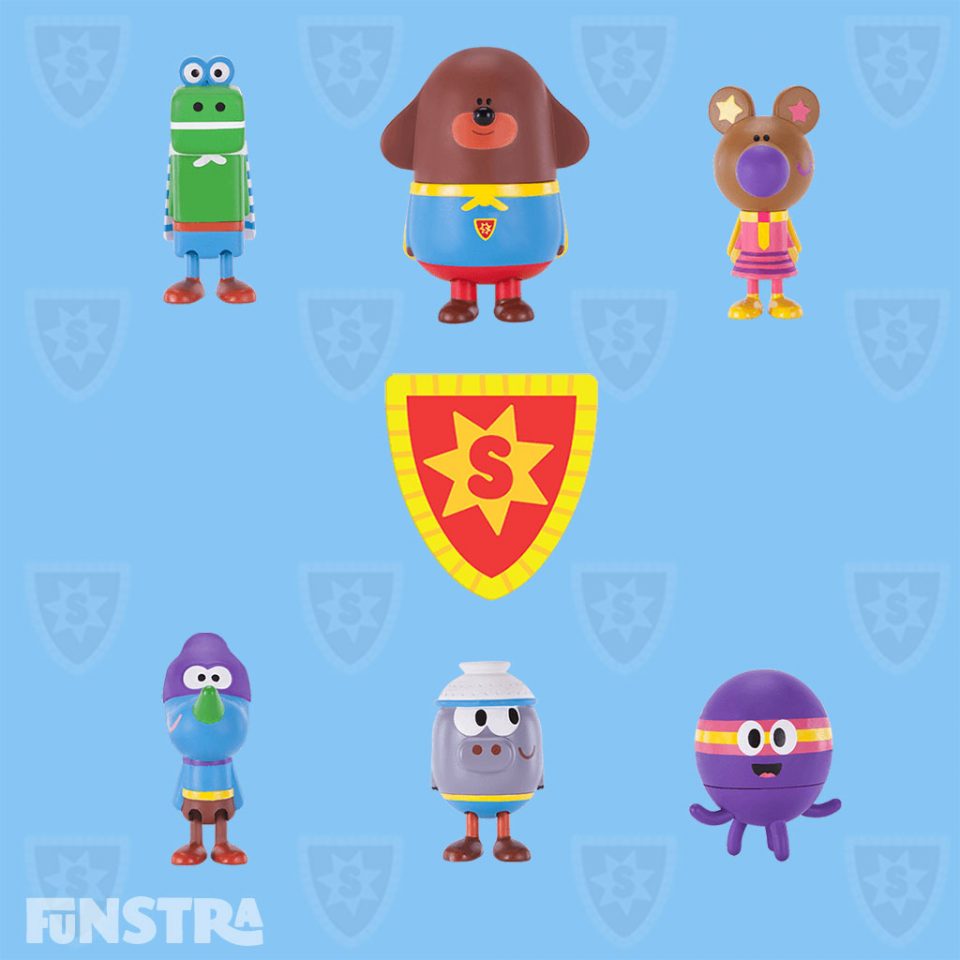 Hey Duggee Super Hero Figurines – Funstra