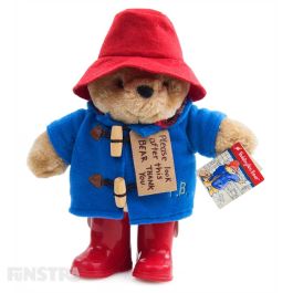 Paddington Bear: Plush Toy with Boots & Embroidered Jacket Medium ...